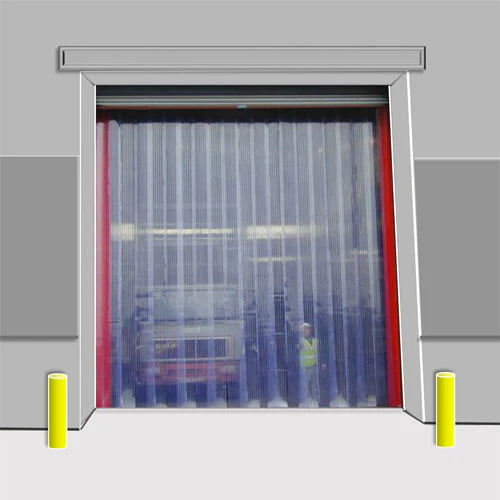 Efficient PVC Strip Curtains for Industrial Spaces – Rubber Co