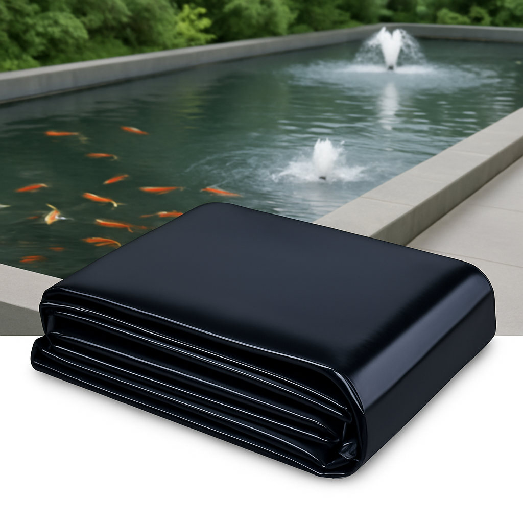 Heavy Duty UV Resistant EPDM Pond Liner 0.75mm Durable, Flexible, Weat ...