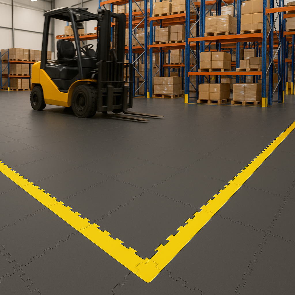 10mm Ultra Heavy-Duty PVC Floor Tiles for Maximum Durability – Rubber Co