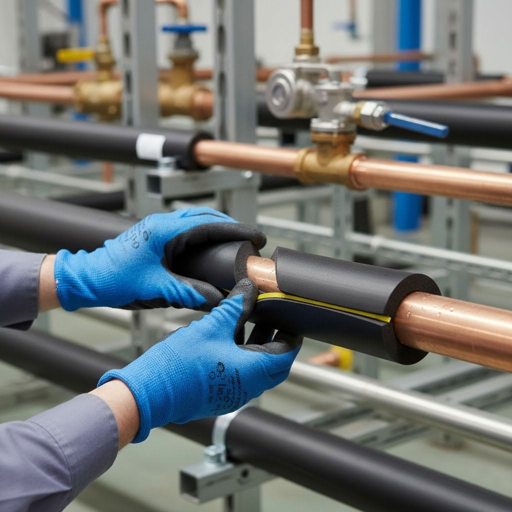 Pipe Insulation Foam Class O Self-Seal Black 89mm x 13mm | Energy ...