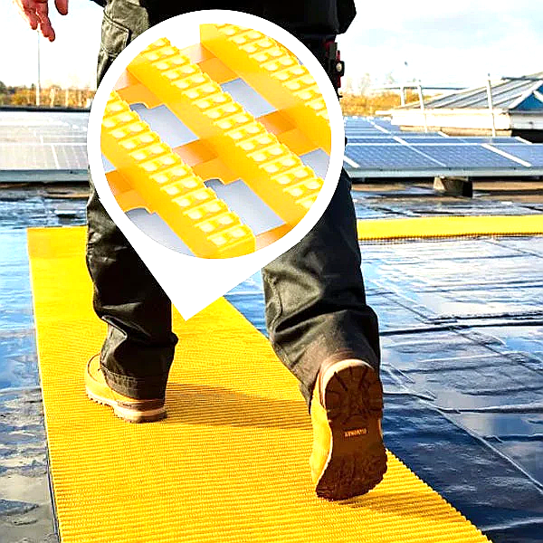 Safety Matting with Drainage System - Slip-Resistant & Durable – Rubber Co