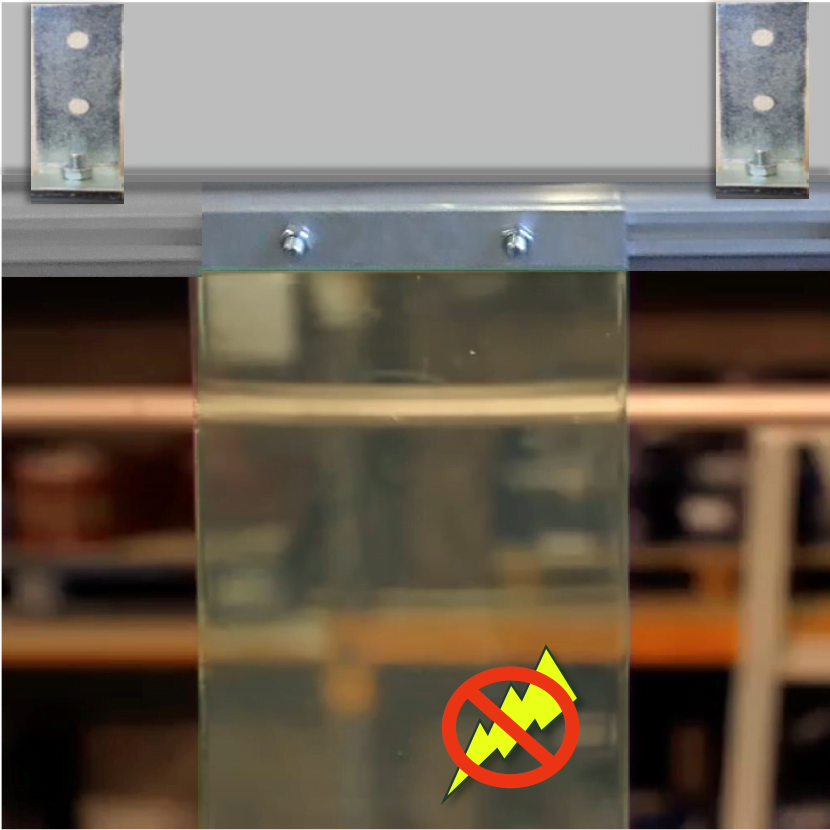 Twin Track Anti-Static PVC Curtain Strips – Clear, Specialist for Data ...