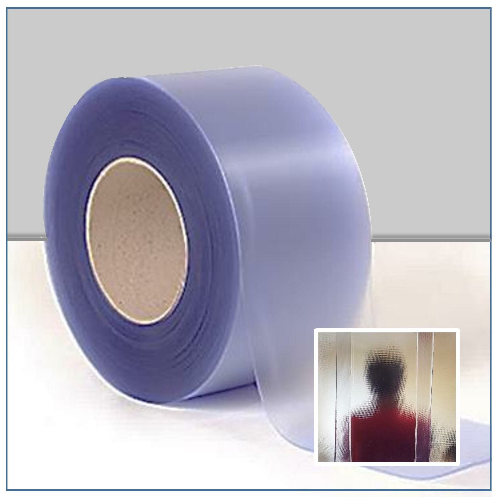 Frosted PVC Rolls 50m – Privacy & Obscure Cur | Rubber Co